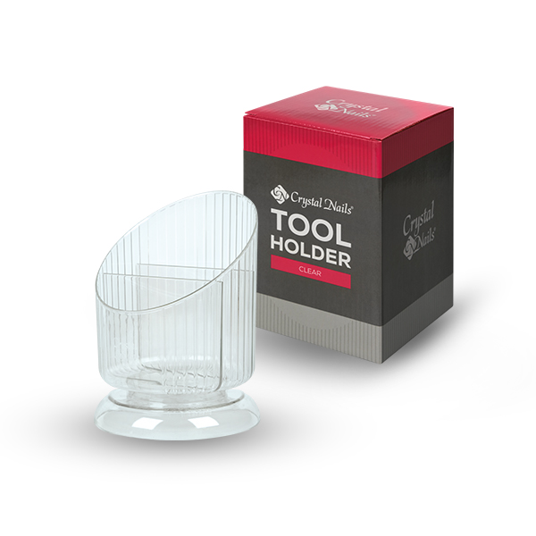 Tool Holder – Clear | Crystal Nails - Let's be Beautiful